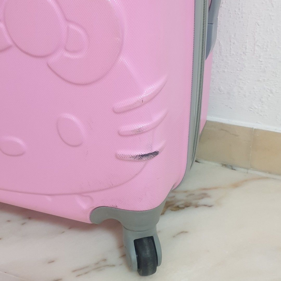 24 Inch Hello Kitty Luggage, Hobbies & Toys, Travel, Luggage on Carousell
