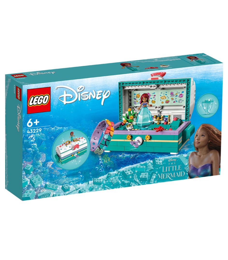 Brand New Lego Disney 43229 Ariel's Treasure Chest, Hobbies & Toys ...