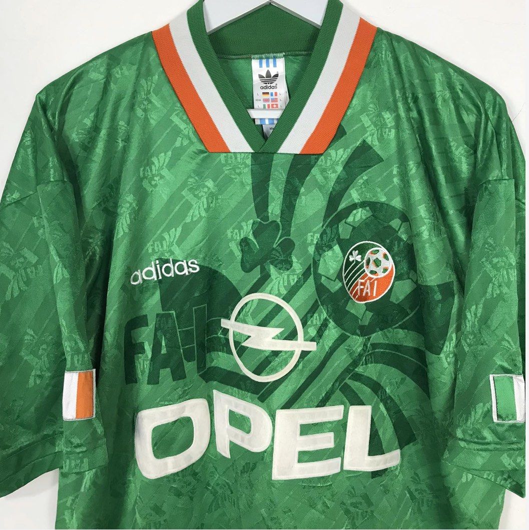 #6 Roy Keane 1994 Ireland Home soccer/footballjersey/kit rare /retro ...