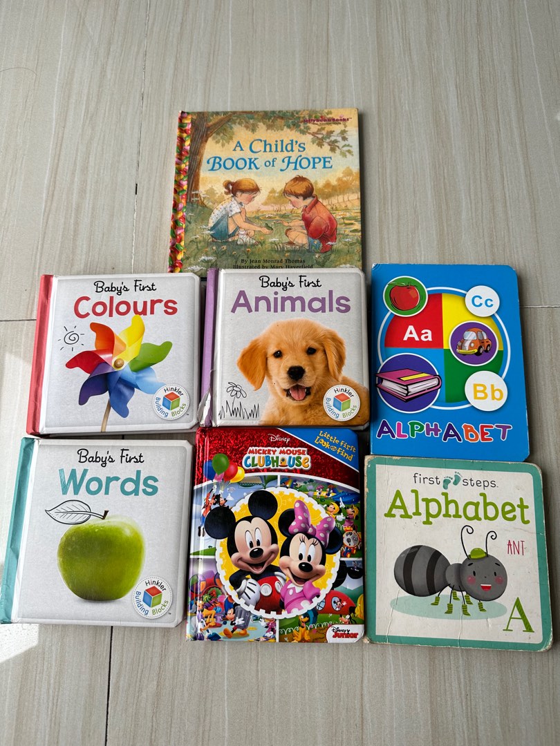 7pcs Baby Books set on Carousell