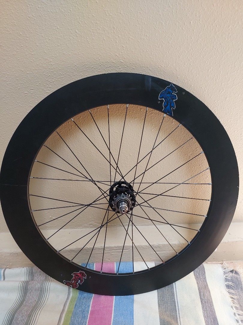80mm fixie alloy backwheel, Sports Equipment, Bicycles & Parts ...