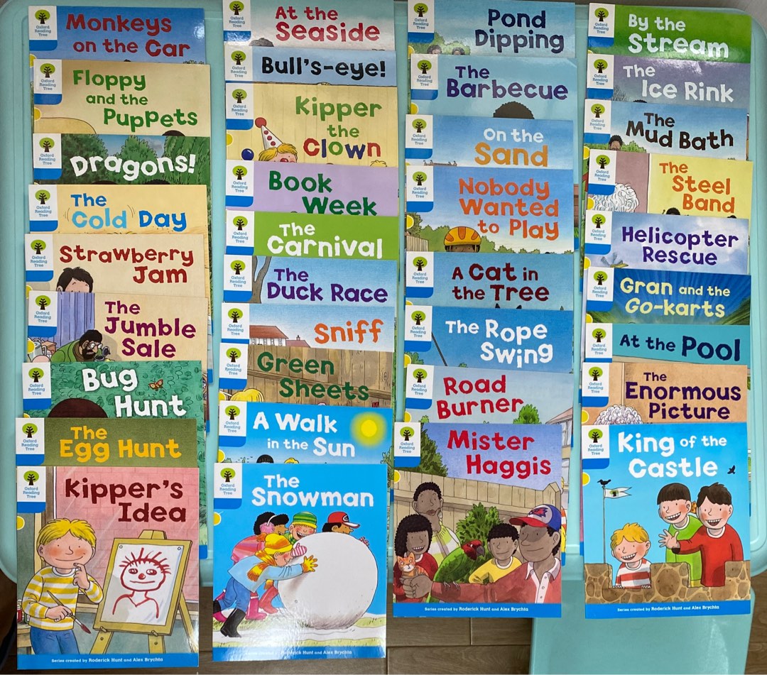點讀版 ORT Oxford Reading Tree Level 3-5, 興趣及遊戲, 書本 & 文具, 兒童書籍 - Carousell