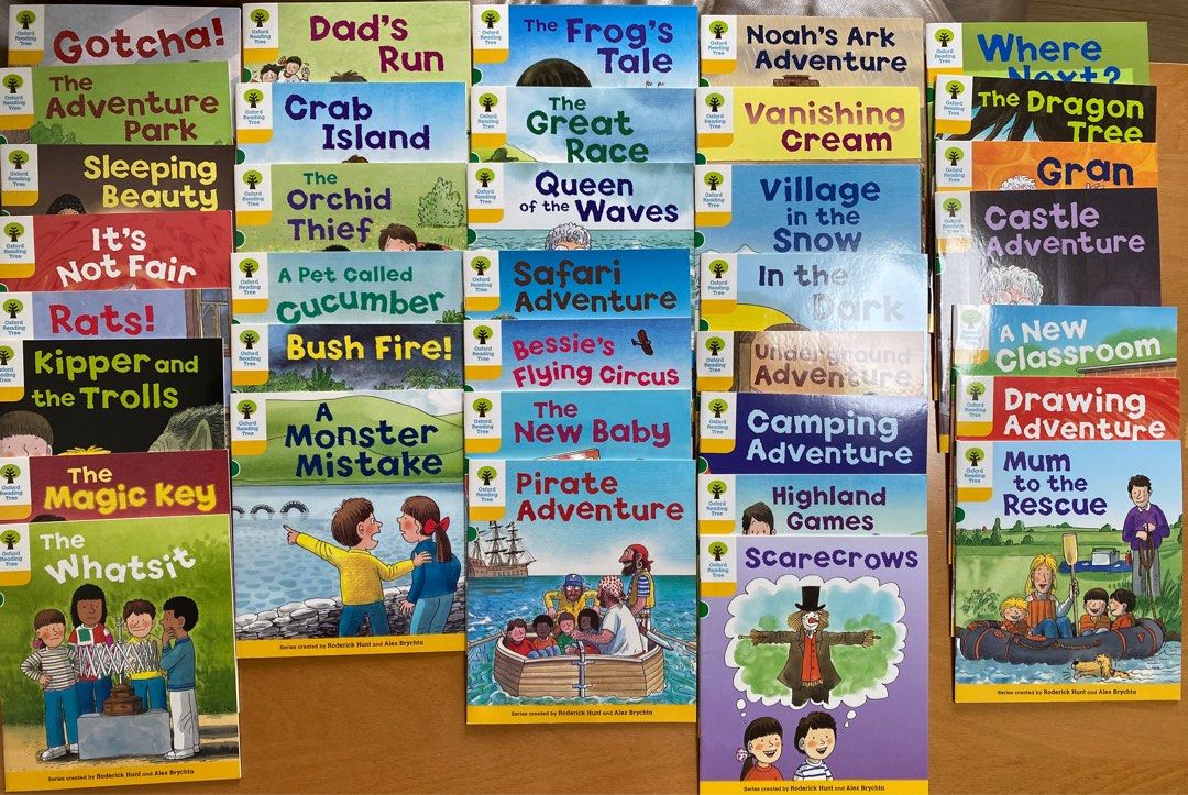 點讀版 ORT Oxford Reading Tree Level 3-5, 興趣及遊戲, 書本 & 文具, 小朋友書 - Carousell