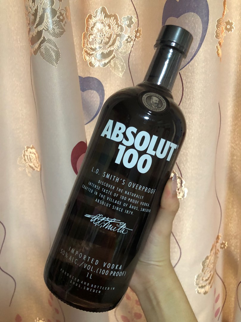 Absolut 100 STRONG, Food & Drinks, Alcoholic Beverages on Carousell