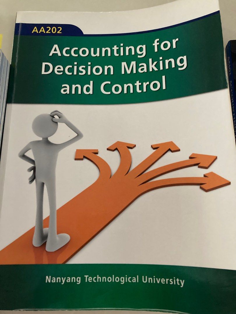 Accounting for decision making and control, Hobbies & Toys, Books ...