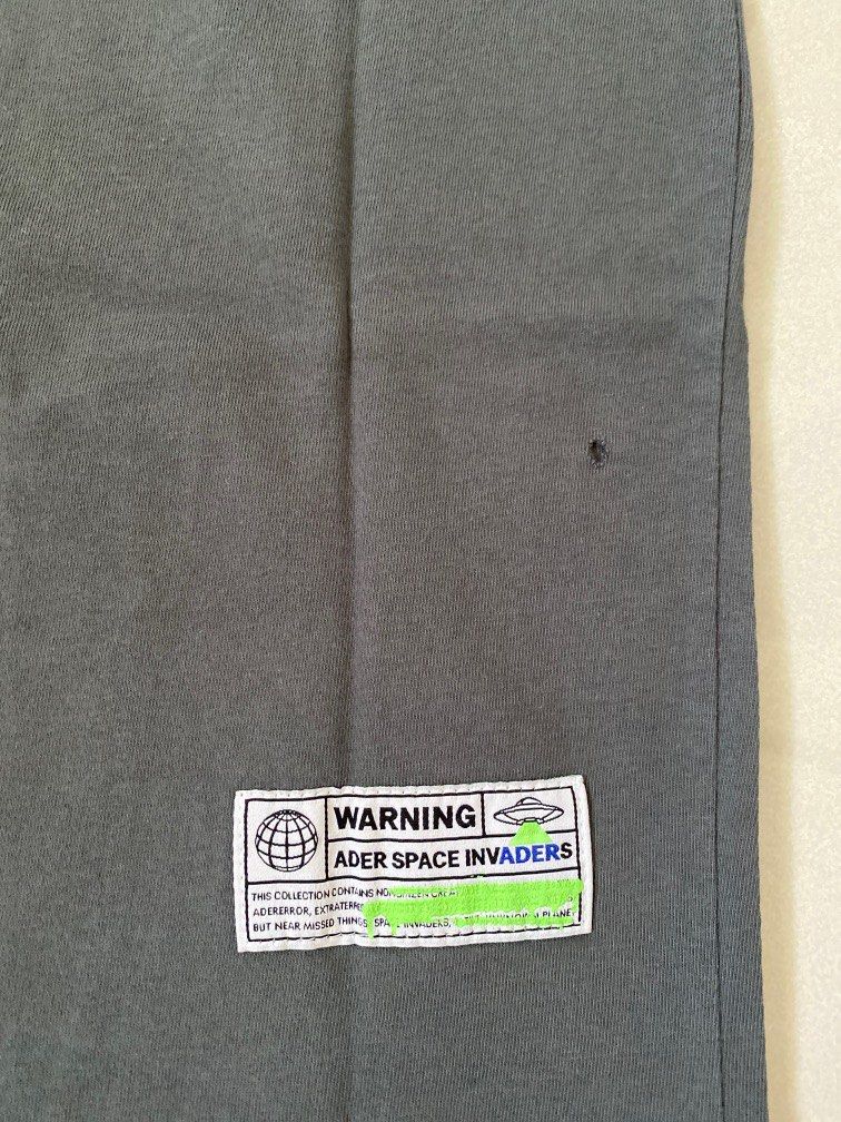 Ader Error Destroyed Invaders Tee, Men's Fashion, Tops & Sets, Tshirts ...