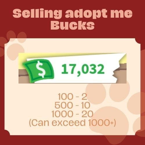 Adopt me Bucks | Roblox on Carousell