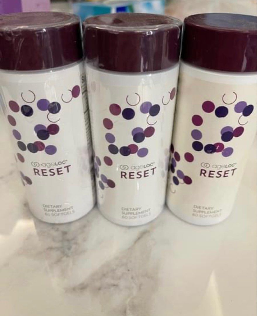 Ageloc reset 60softgel, Health & Nutrition, Health Supplements ...