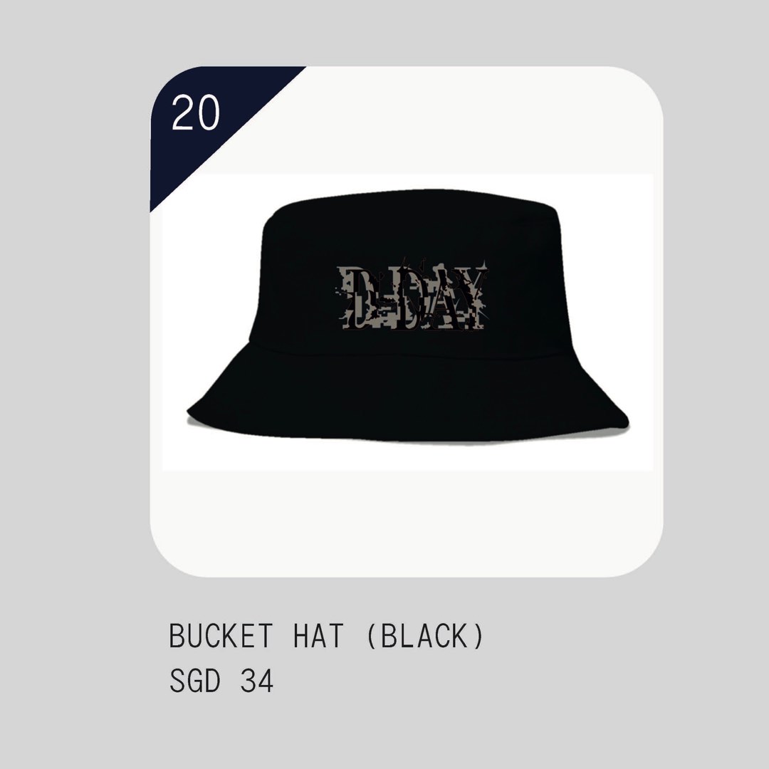 agust d bucket hat, Men's Fashion, Watches & Accessories, Caps & Hats ...