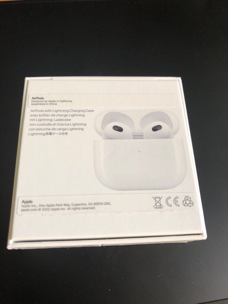 AirPod third gen box only, Audio, Earphones on Carousell
