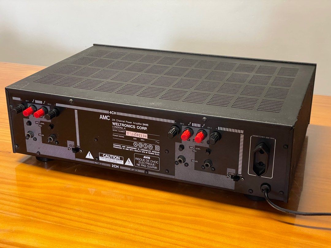 AMC Power Amplifier 2445, Audio, Soundbars, Speakers & Amplifiers on ...