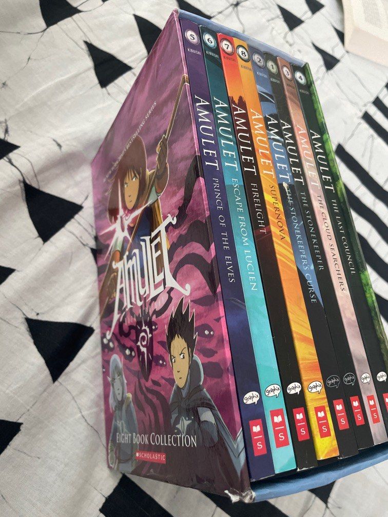 Amulet Eight Book Collection, Hobbies & Toys, Books & Magazines, Comics ...