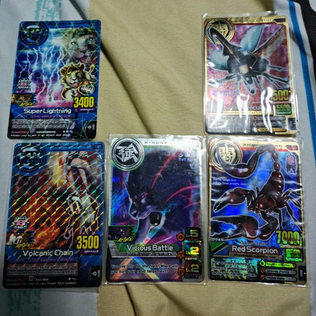 Animal Kaiser arcade cards, Hobbies & Toys, Toys & Games on Carousell