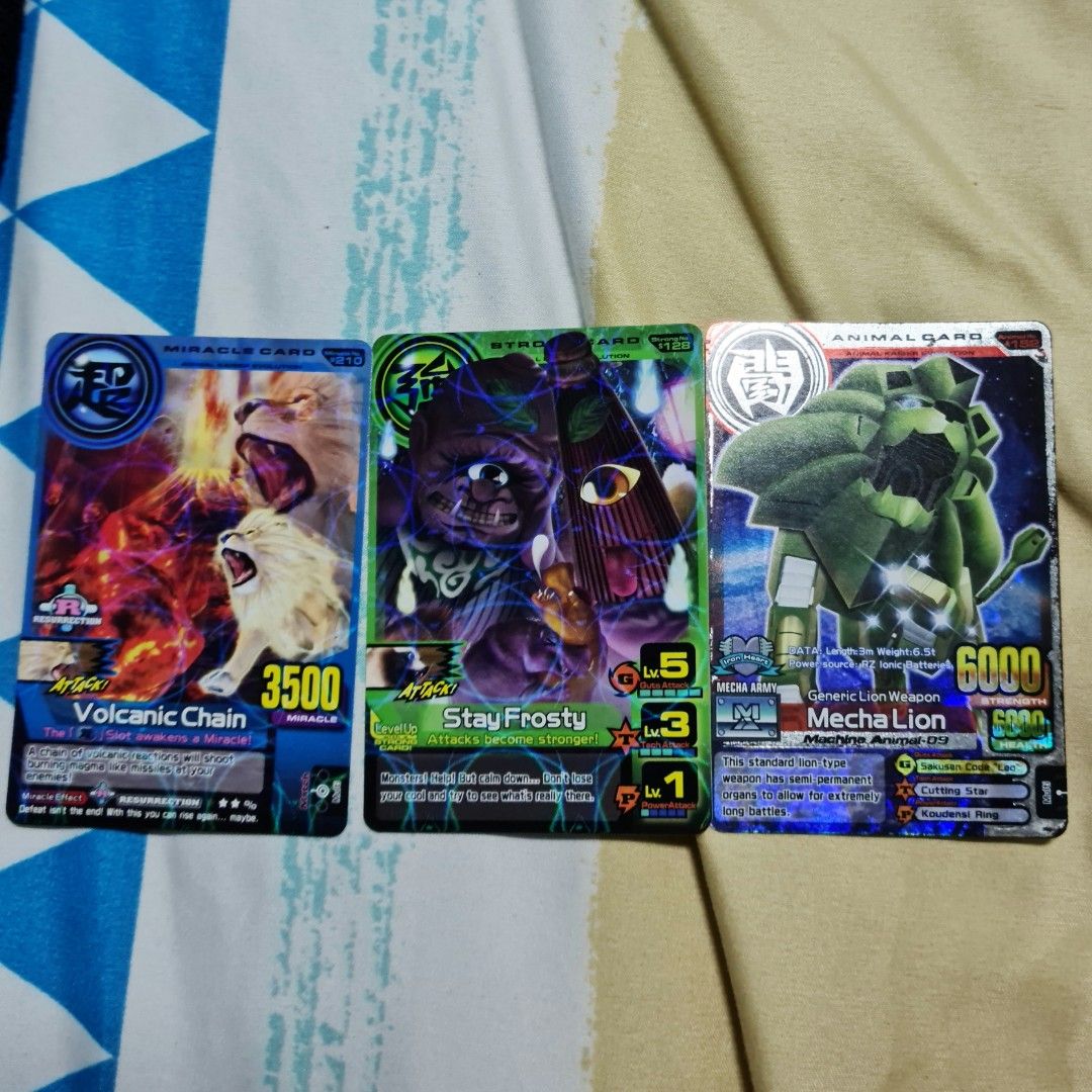 Animal Kaiser arcade cards, Hobbies & Toys, Toys & Games on Carousell