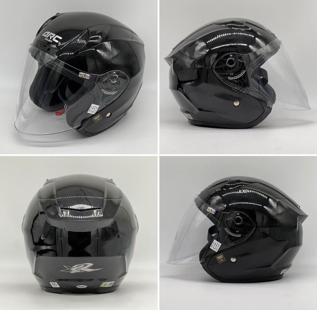 ARC Helmets XR Supreme Black (Instock and available), Motorcycles ...