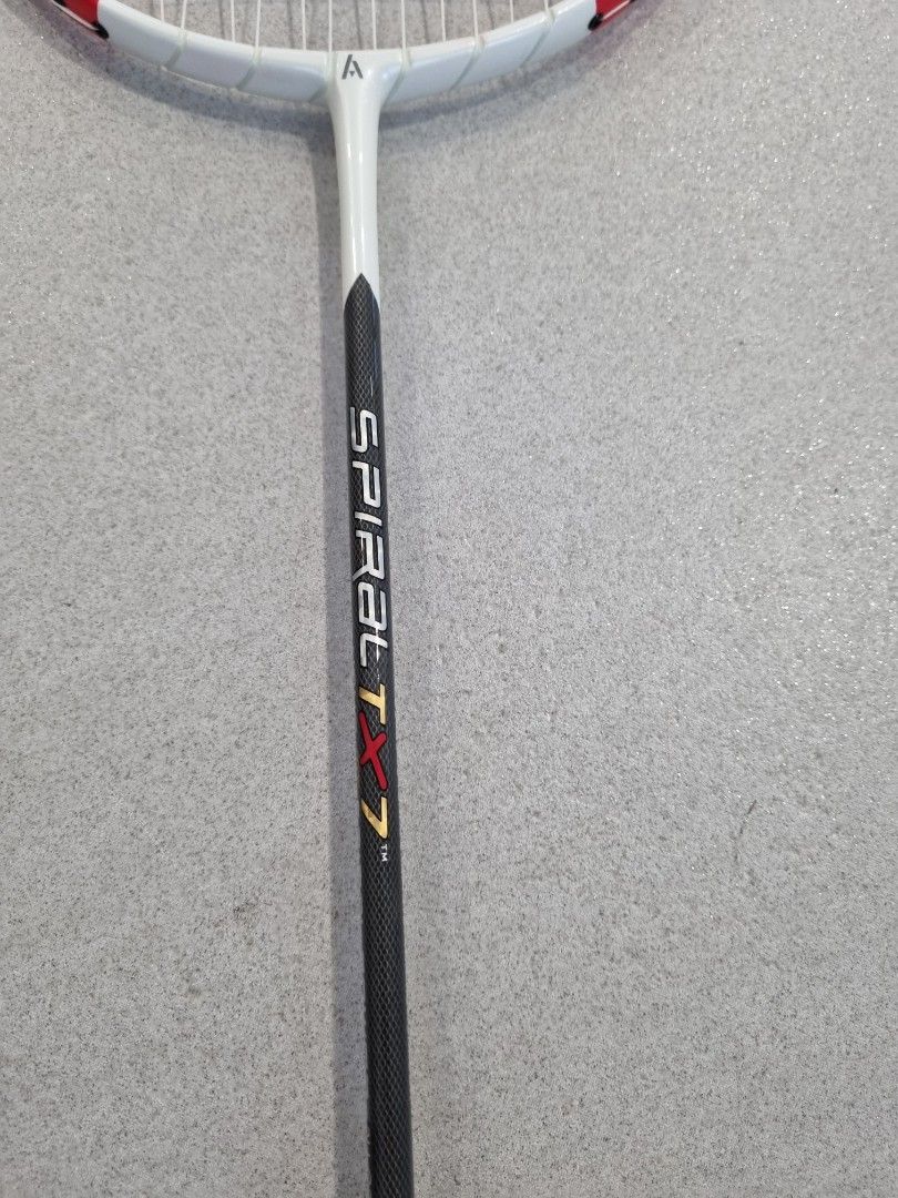 Ashaway spiral TX7 Badminton Racket, Sports Equipment, Sports & Games ...