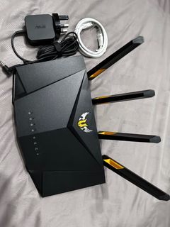 ASUS RT-AX3000 Wifi 6 Dual Band Router, Computers & Tech, Parts ...