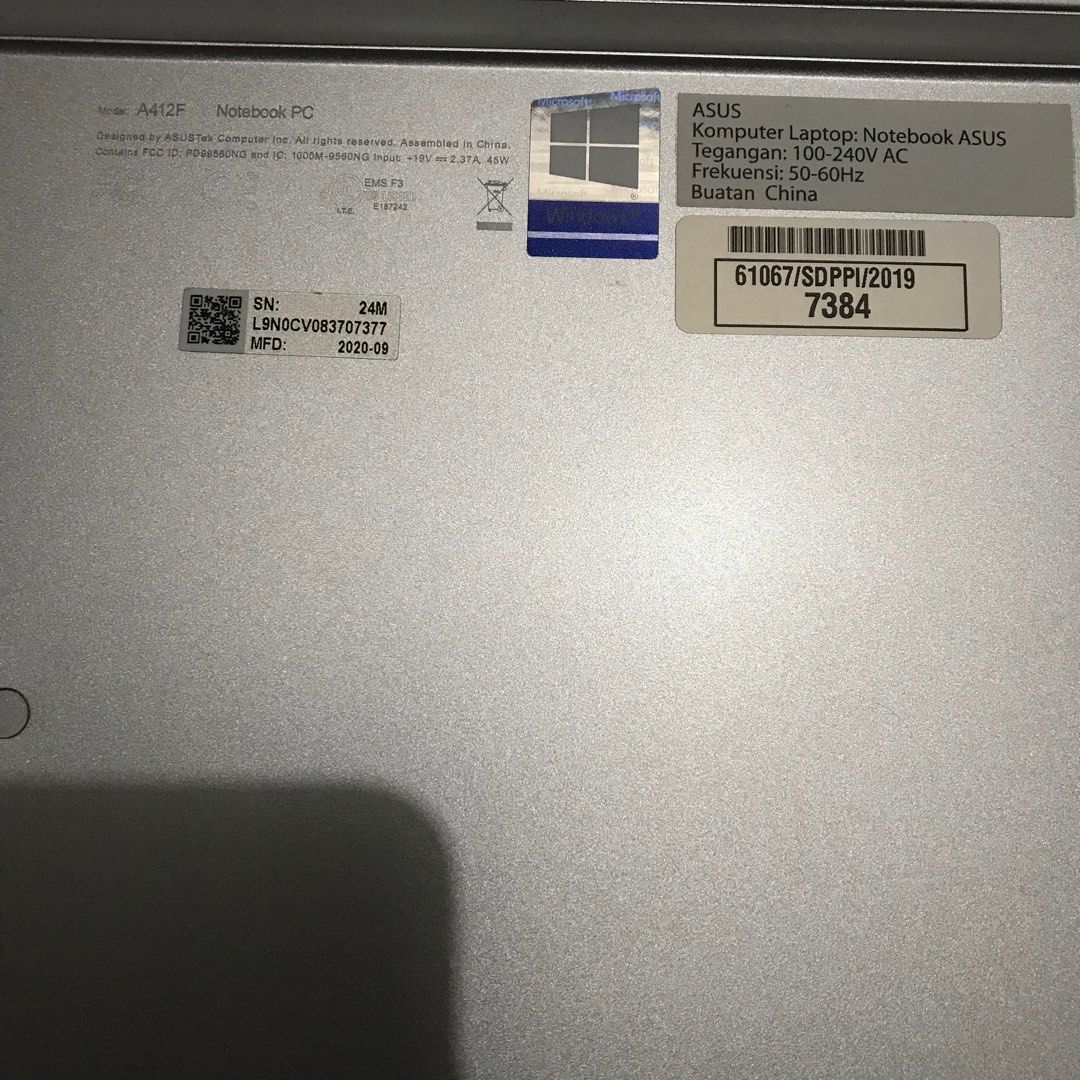 Asus Vivobook A F Intel Pentium Gold Elektronik Komputer Laptop Di Carousell