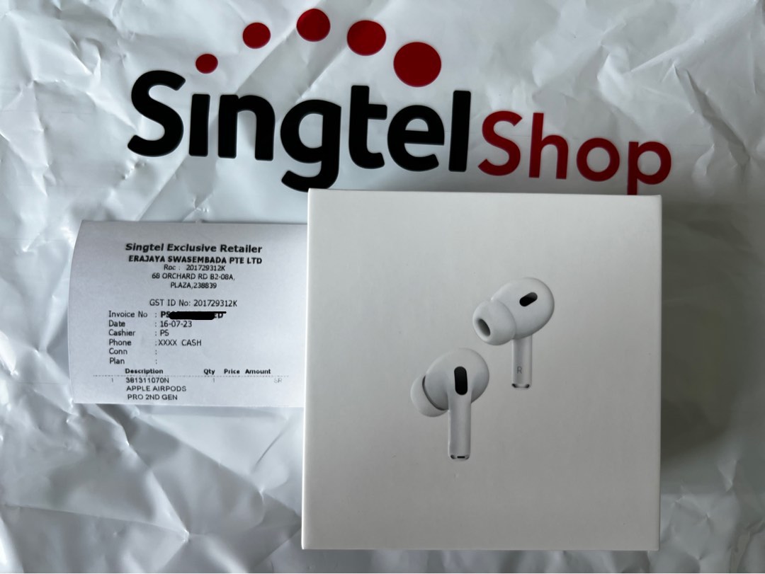 Authentic/Original AirPods Pro Gen 2 with 1Y Warrenty, Audio, Earphones ...