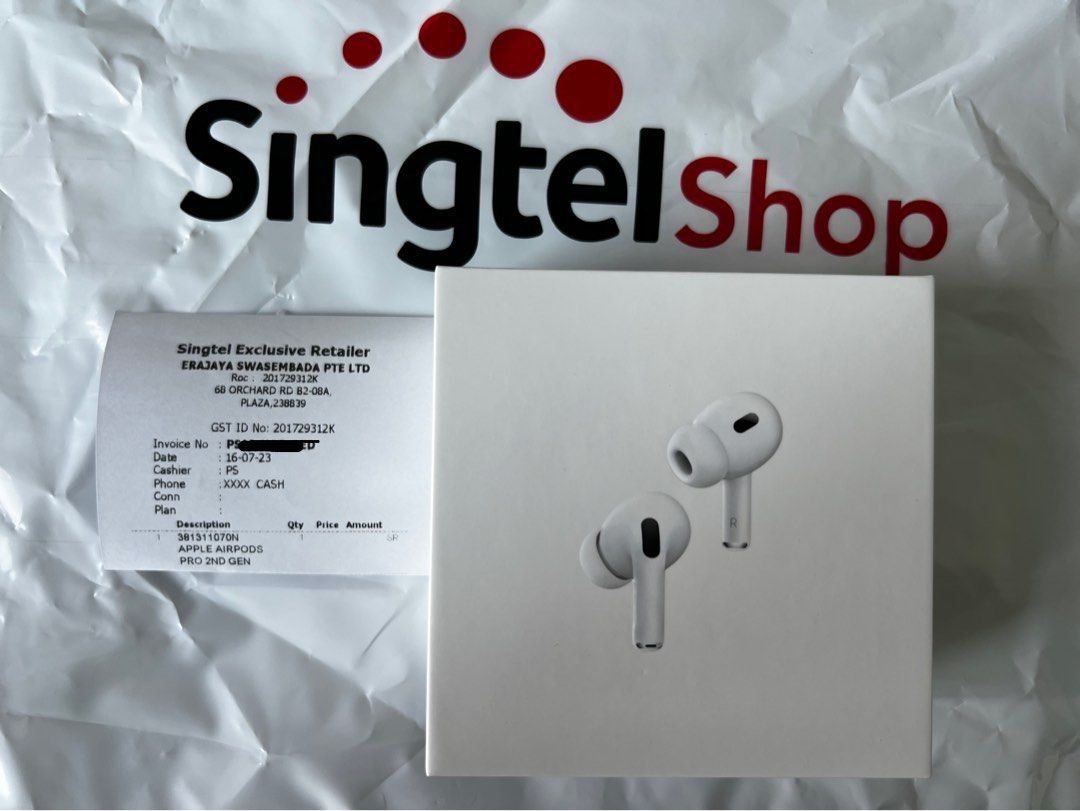 Authentic/Original AirPods Pro Gen 2 with 1Y Warrenty, Audio, Earphones ...