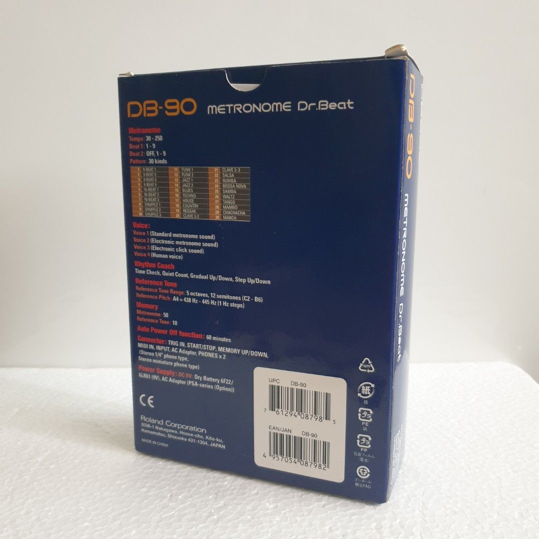 BOSS DB-90 Metronome, Hobbies & Toys, Music & Media, Musical ...