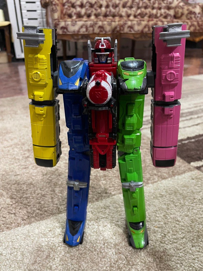 Bandai DX Toqger Ressha Power Ranger Megazord Super Sentai, Hobbies ...