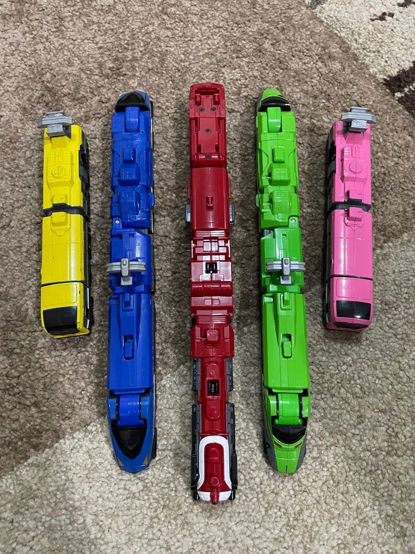 Bandai DX Toqger Ressha Power Ranger Megazord Super Sentai, Hobbies ...