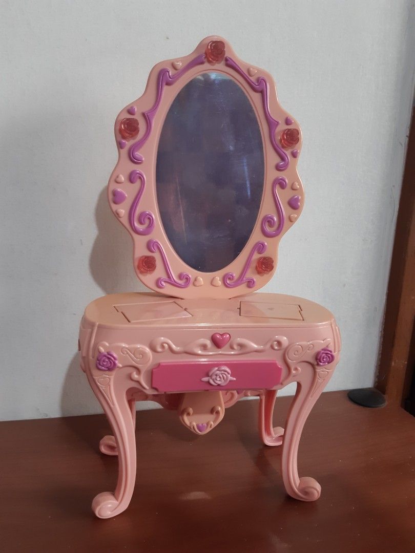 Barbie as Cinderella Magic Vanity Set on Carousell