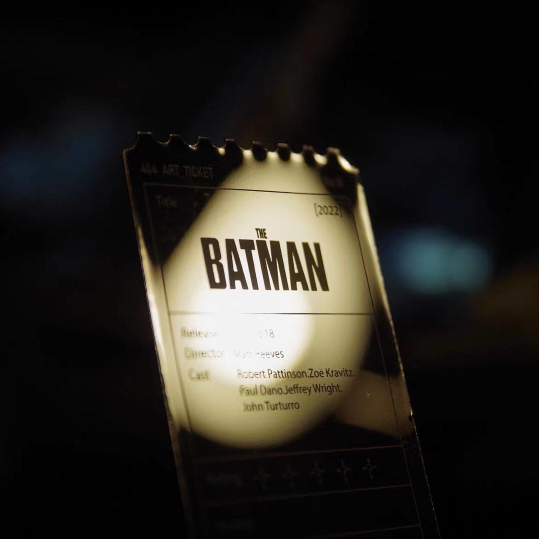 Batman movie metal ticket, Hobbies & Toys, Collectibles & Memorabilia ...