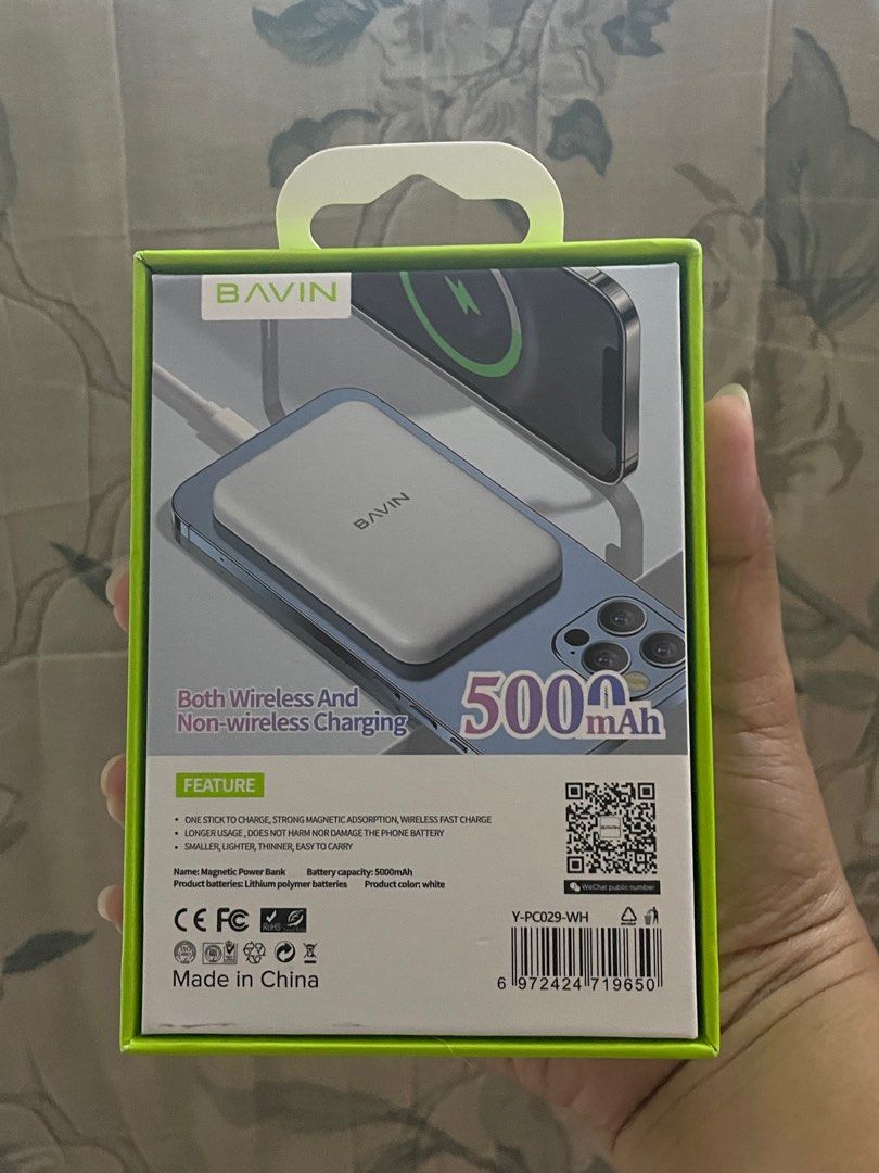 BAVIN MAGSAFE POWERBANK, Mobile Phones & Gadgets, Mobile & Gadget ...