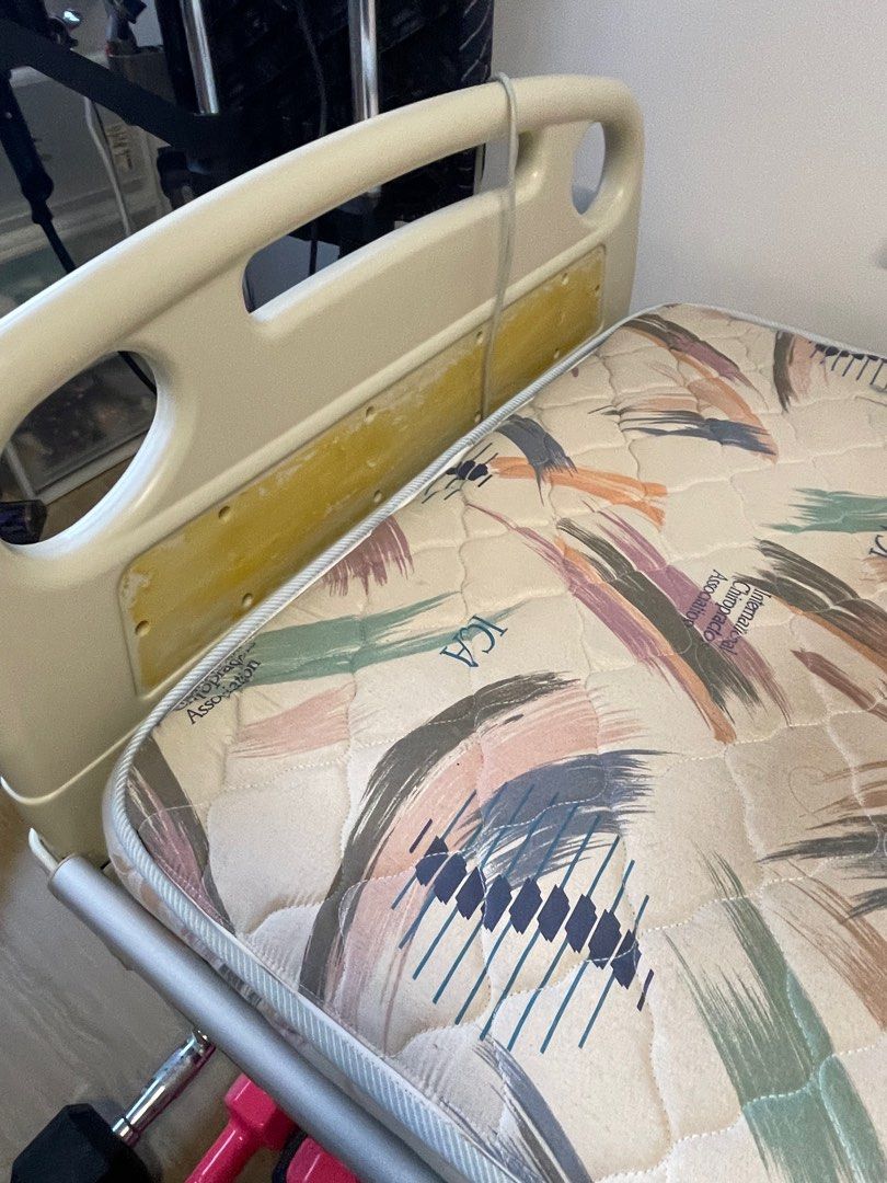 Bed for elderly, motor assisted bed, Furniture & Home Living, Furniture ...