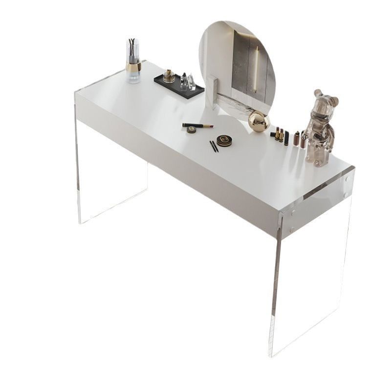 Bella Acrylic Dressing Table with LED Vanity Mirror Modern Style ...