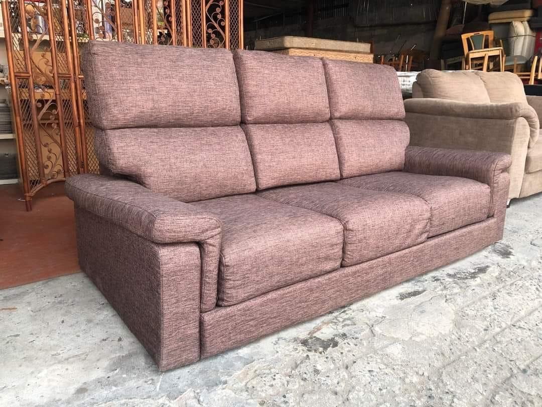 big brown sofa Japan surplus on Carousell