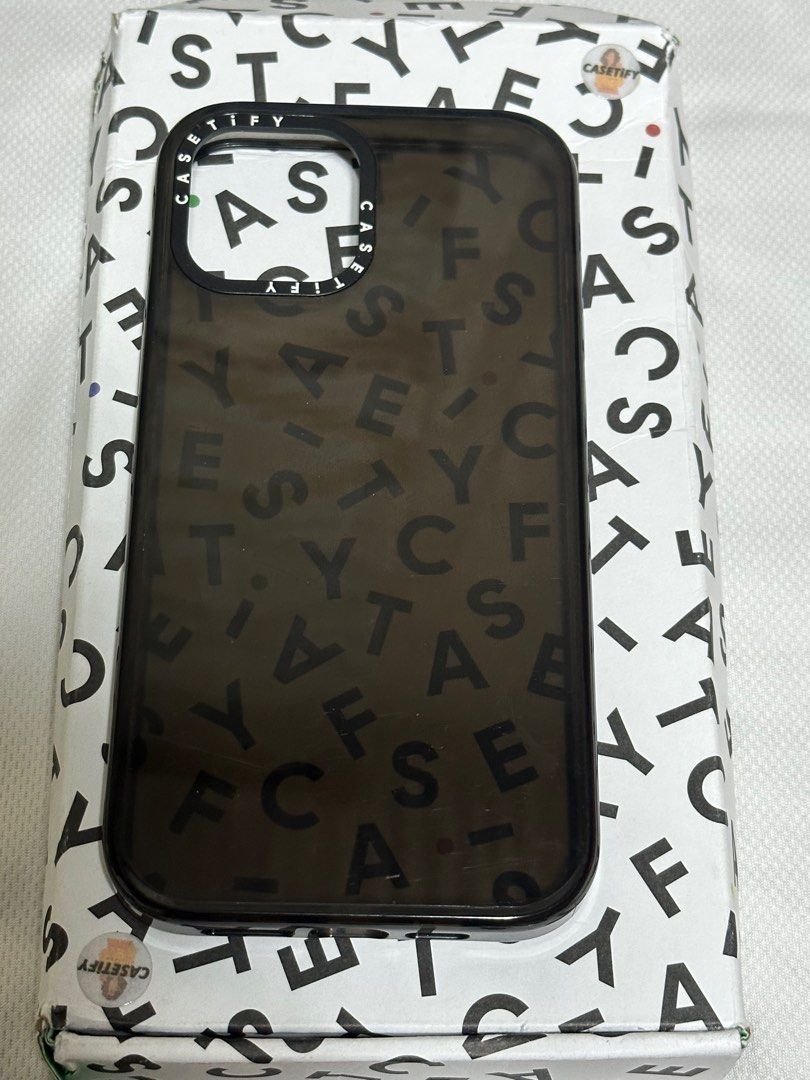 Black Casetify for iPhone 12 pro max on Carousell