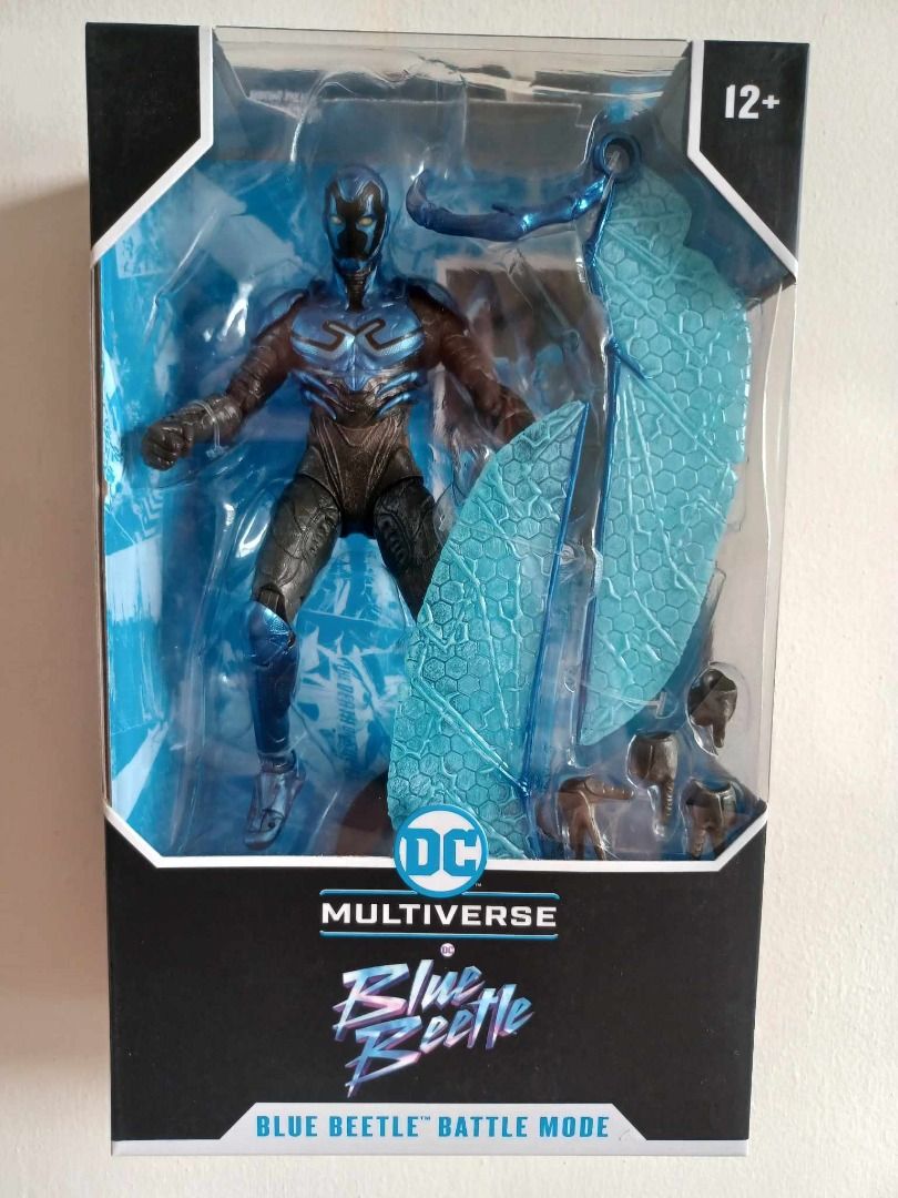 Blue Beetle Battle Mode Dc Multiverse Mcfarlane Action Figure