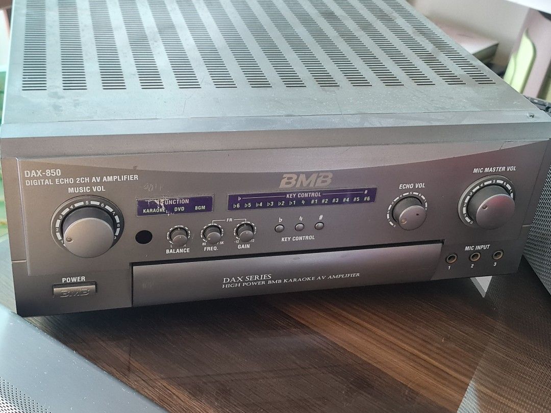 BMB AMPLIFIER AND SPEAKER SET, Audio, Soundbars, Speakers & Amplifiers ...