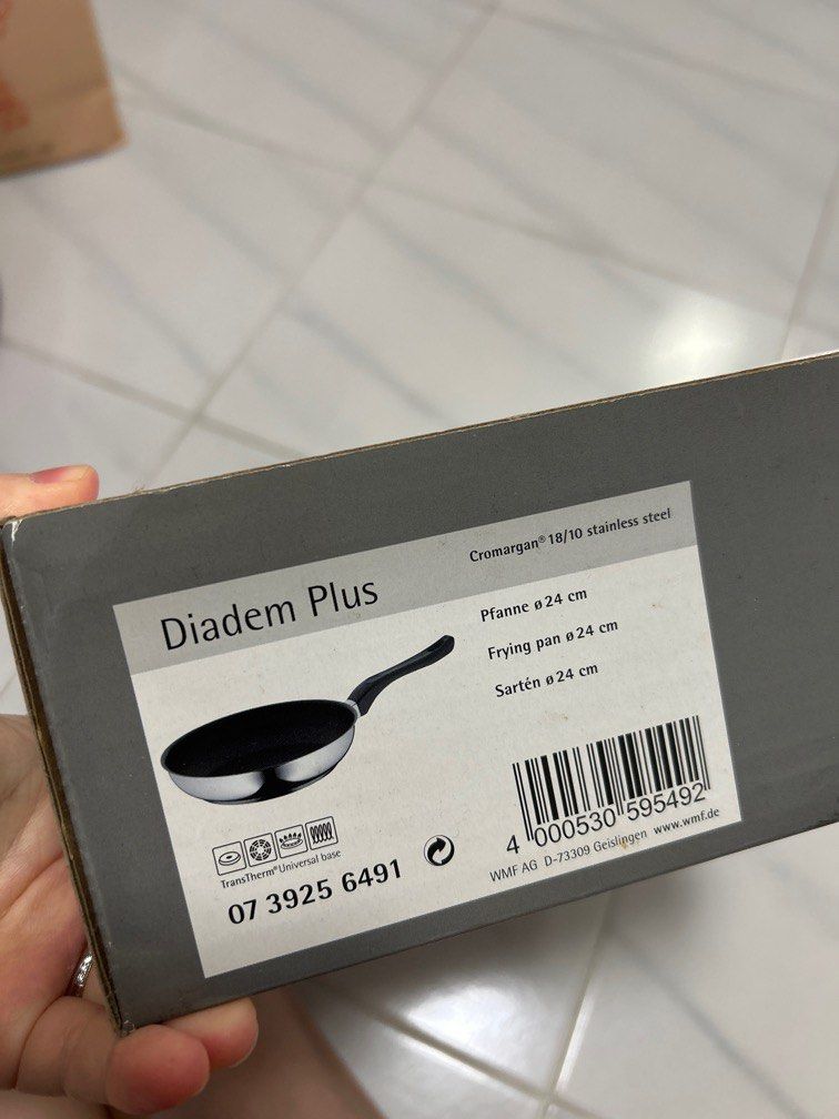 BNIB WMF non stick fry pan 24cm, Furniture & Home Living, Kitchenware ...