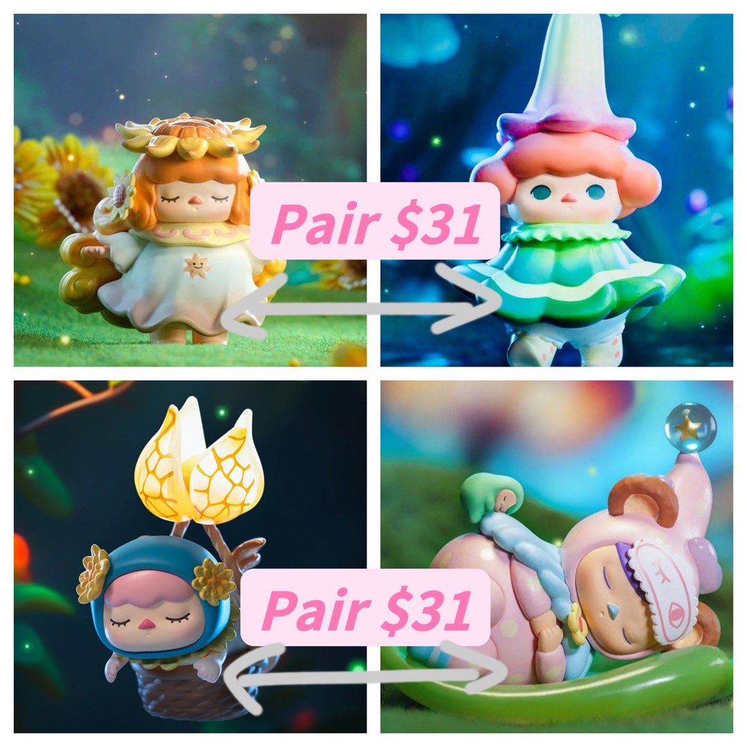 [BNIF Sealed Foil] Popmart Pucky Sleeping Forest Sunflower Lily What ...