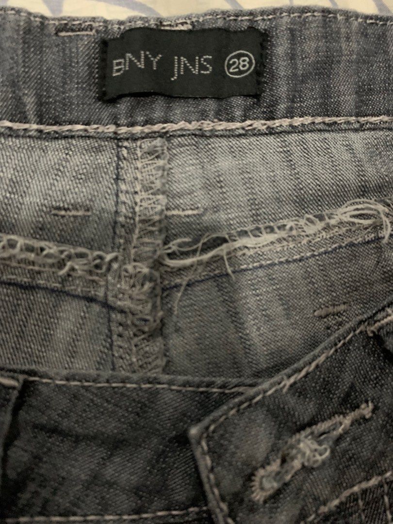 BNY Jeans Low Waist Denim Shorts on Carousell