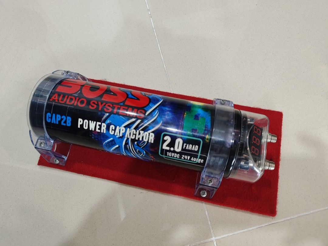 Boss Audio System Power Capacitor 2 Farads, Car Accessories ...