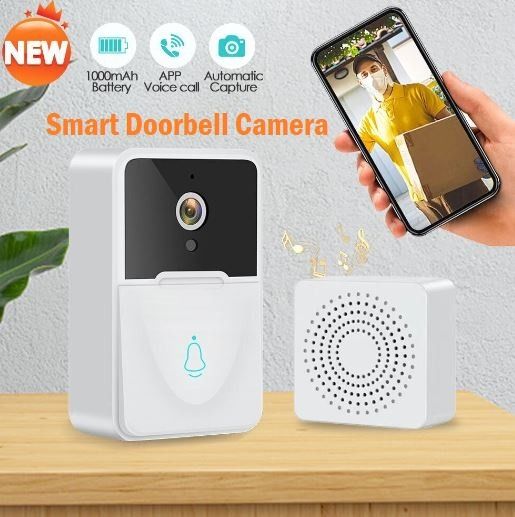 Brand New Tuya HD Wireless IP Video Camera Doorbell Intercom Security ...