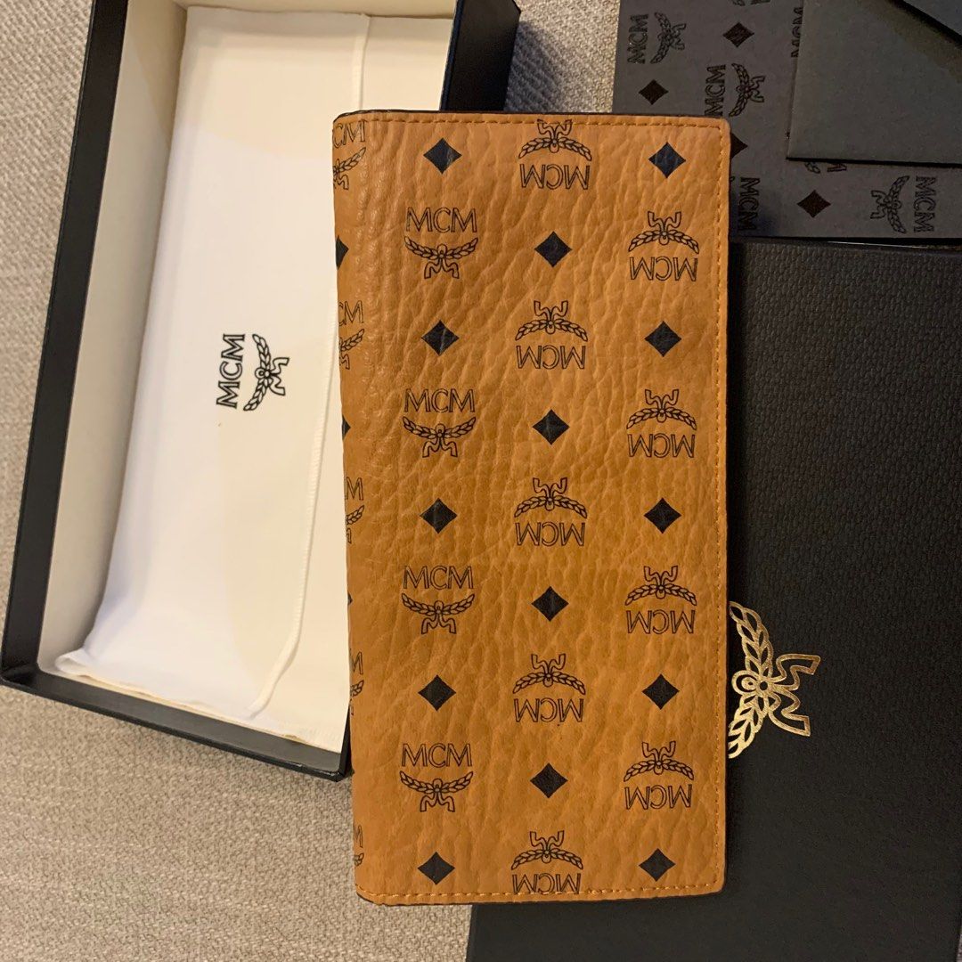 BRANDNEW MCM Monogram Long wallet on Carousell