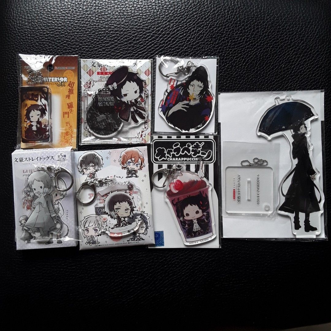 BSD Bungo Stray Dogs - Assorted Akutagawa Ryuunosuke acrylic merch ...