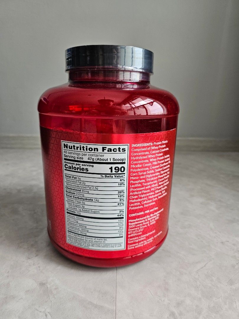 BSN Syntha-6 Ultra Premium Protein Matrix, Health & Nutrition, Health ...