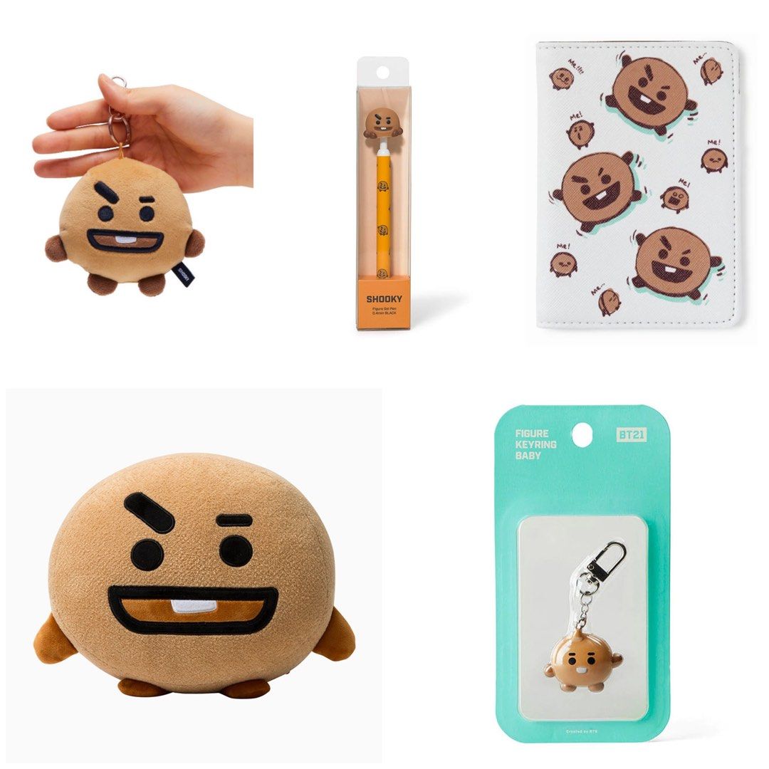 BT21 Shooky Set, Hobbies & Toys, Memorabilia & Collectibles, K-Wave on ...