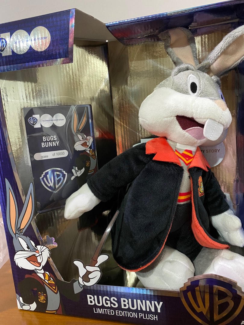 Bugs Bunny Limited Plush, Hobbies & Toys, Toys & Games on Carousell
