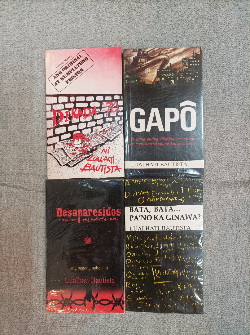 (Bundle/Set) Dekada 70. Bata Bata Paano Ka Ginawa. Gapo. Desaparecidos ...