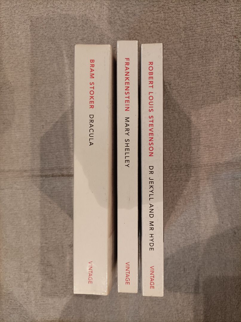 (Bundle/Set) Dracula. Frankenstein. Dr. Jekyll and Mr. Hyde. (Bram ...