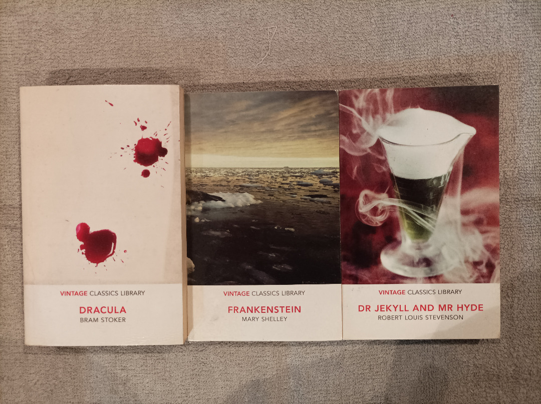(Bundle/Set) Dracula. Frankenstein. Dr. Jekyll and Mr. Hyde. (Bram ...