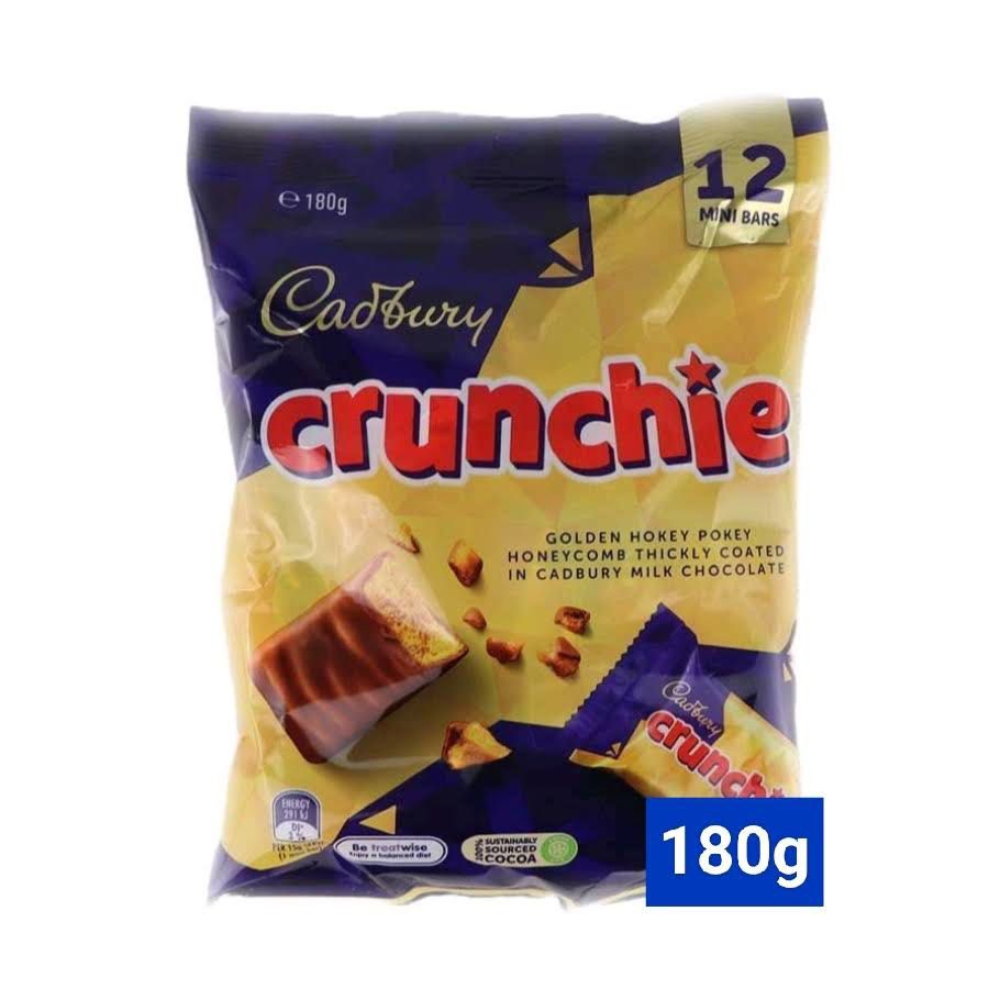 Cadbury Chocolate Bar Share Pack Crunchie 12pk 180g on Carousell